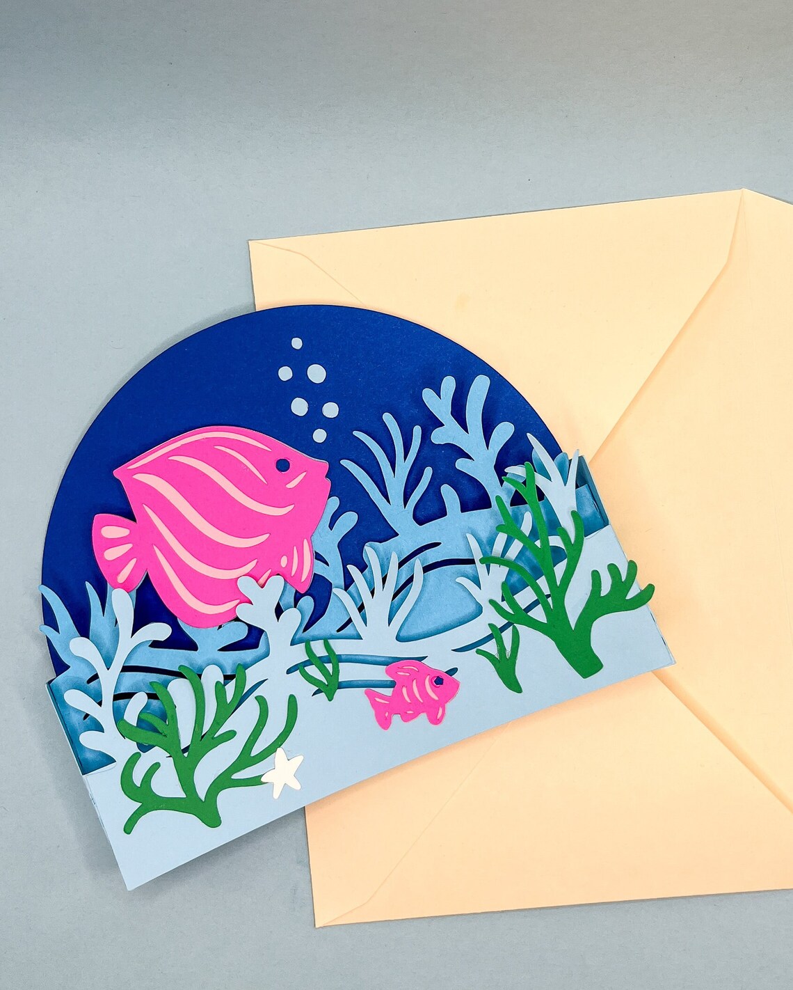 Under the Sea Svg, Fish Svg, Ocean Svg, Ocean Shadowbox Svg, Greeting ...