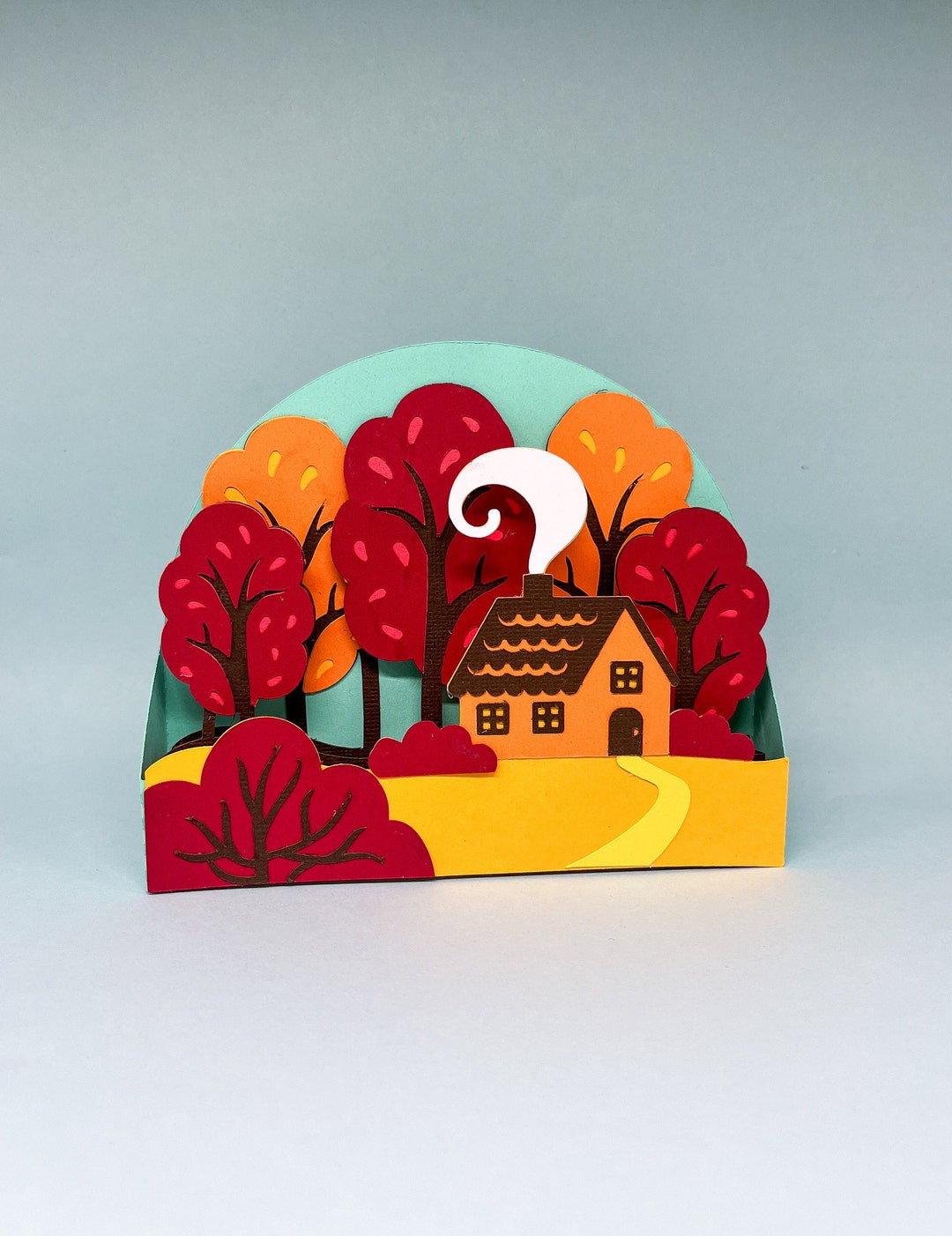 Pop up Card Svg, Fall Laser Cut Files, Fall Svg, Autumn Svg, Cozy Svg ...