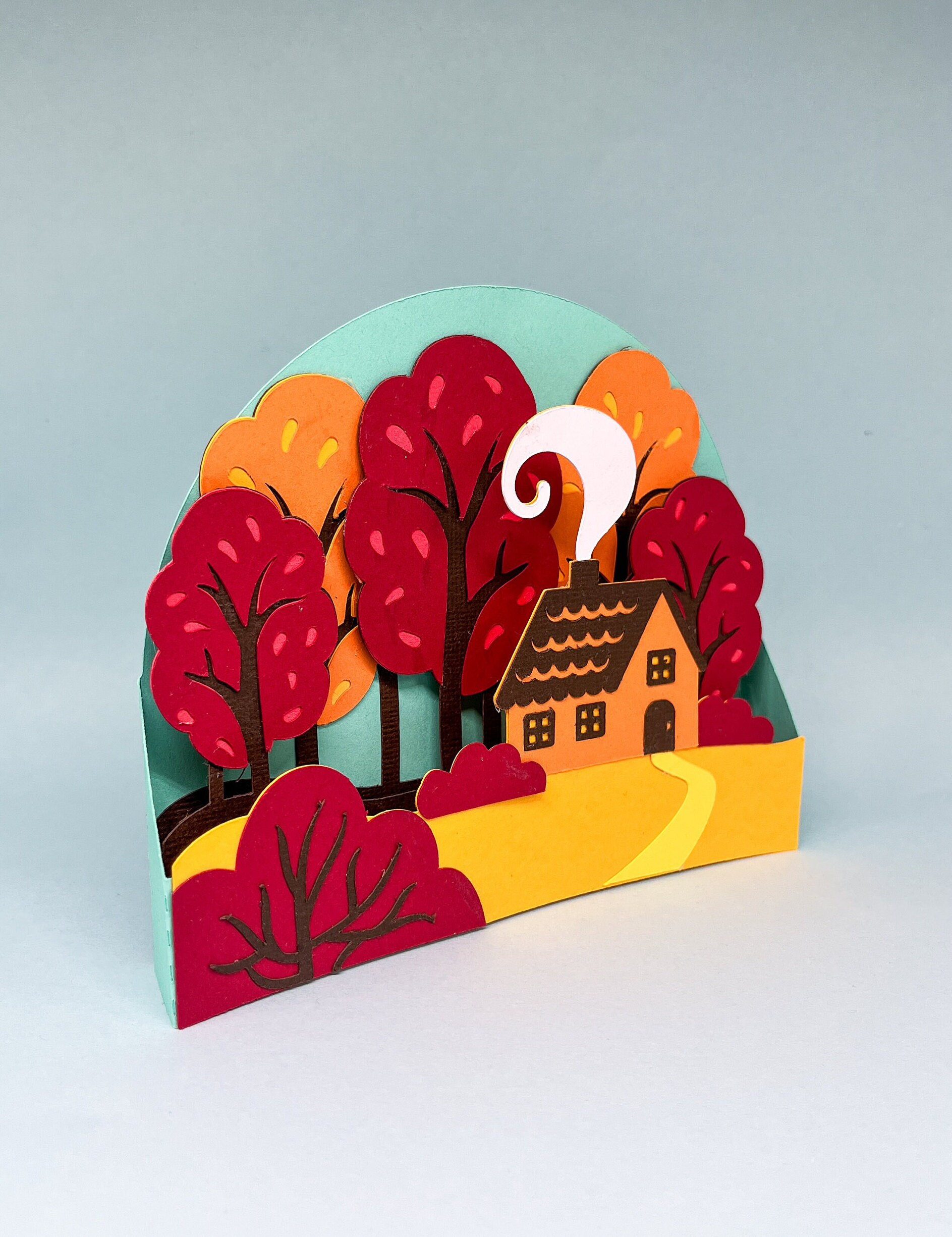 Pop up Card Svg, Fall Laser Cut Files, Fall Svg, Autumn Svg, Cozy Svg ...
