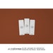 3 Bookmarks Mockup, 2x6 Inch Bookmark Mockup, Smart Object, Minimal ...