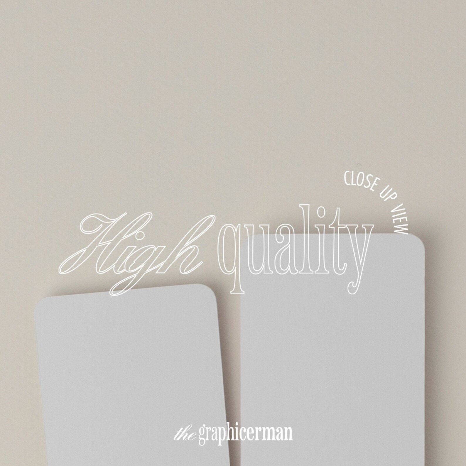 2 Bookmarks Mockup, 2x6 Inch Bookmark Mockup, Smart Object, Minimal ...