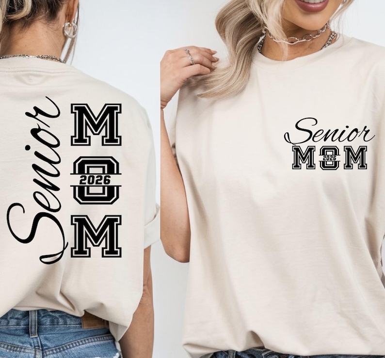 Senior Mom 2026 PNG, Class of 2026 Svg Class of 2026 Png, Graduation ...