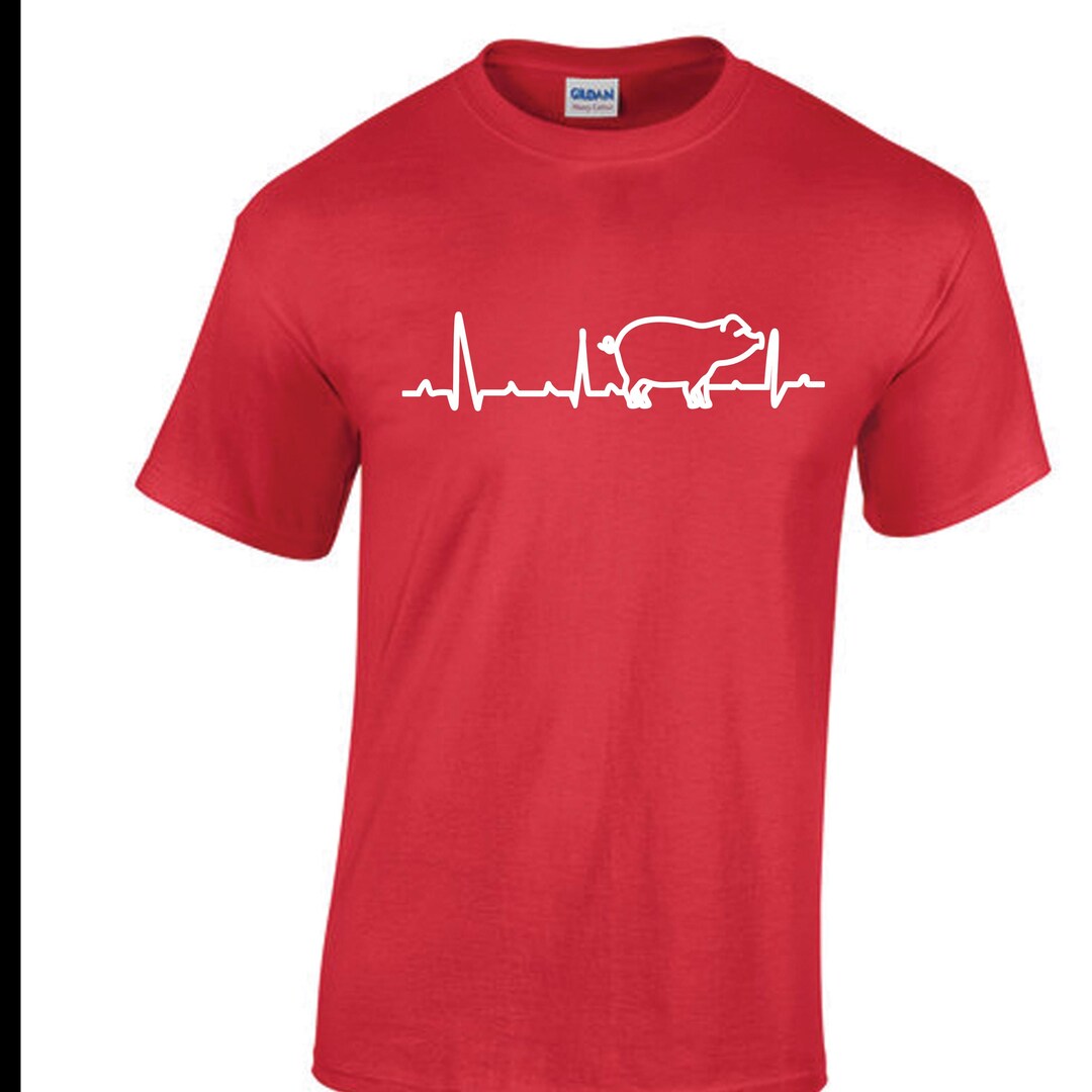 Pig. Heart Valve Shirt Png - Etsy