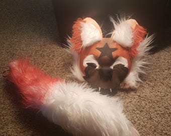 Therian Maned Wolf Mask / Maned Wolf Inspired Mid to High-quality ...
