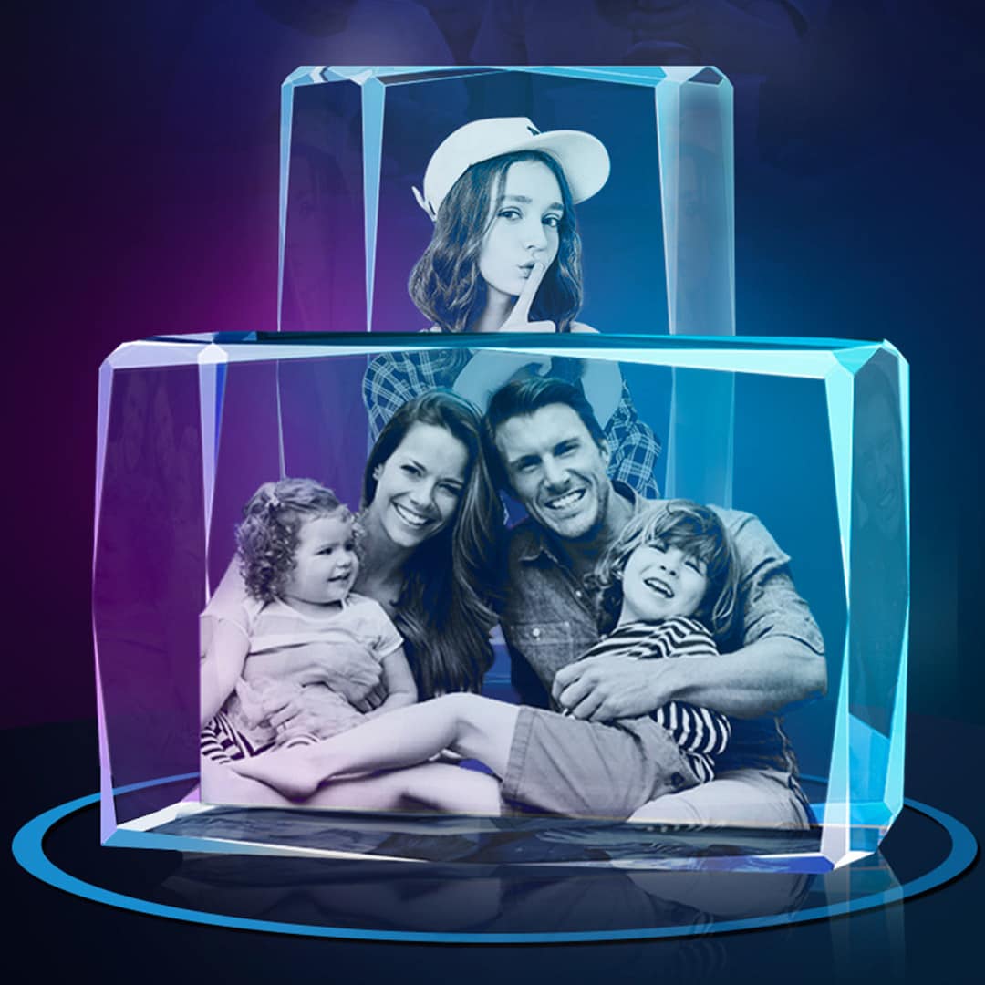 3D Crystal Photo Pet Crystal Pictures3d Crystal Photo With - Etsy