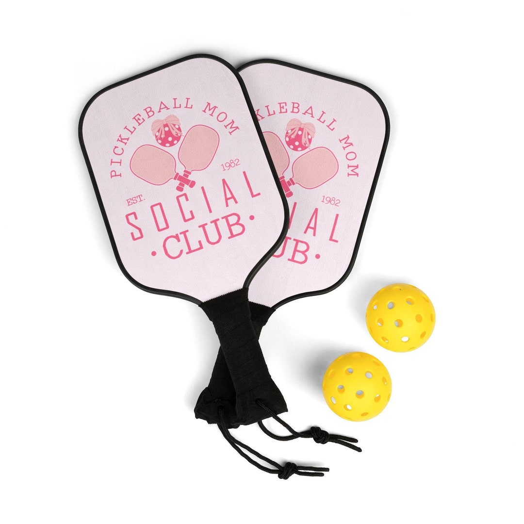 Pickleball Paddles Set | Pickleball Mom | Pickleball Gift | Pickleball ...