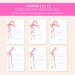 EDITABLE Coquette Pink Bow Sign Instant Download Watercolor Graduation ...