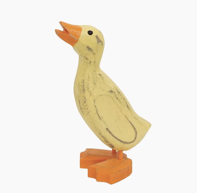 Distressed Carved Wooden Ducks (sold Individually) - Etsy