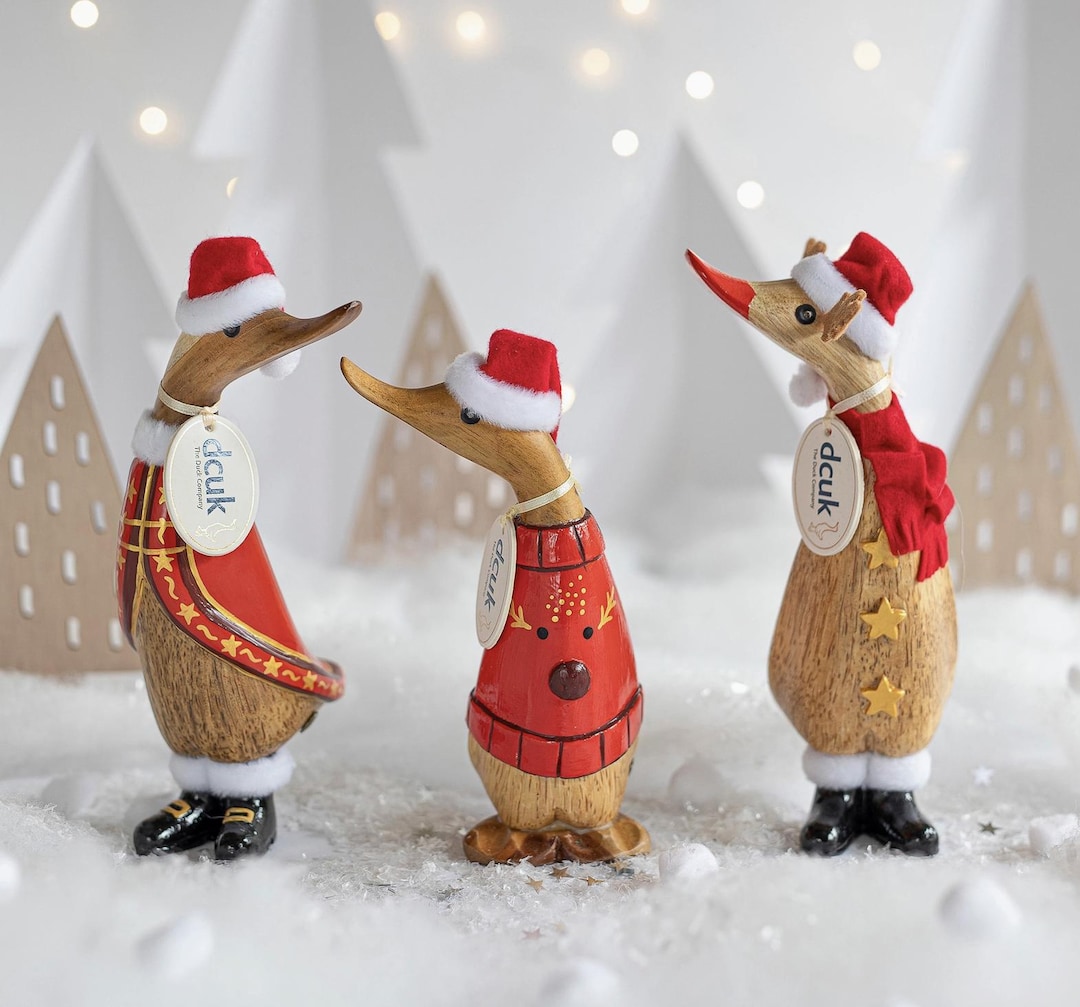 Traditional Christmas Ducklings (sold Separately) - Etsy