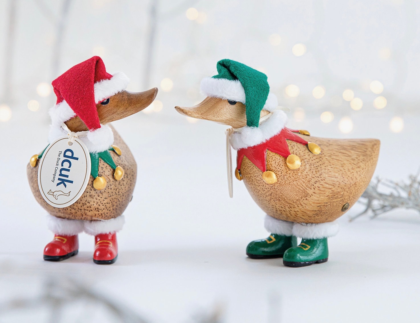 Traditional Christmas Ducky Elves (sold Separately) - Etsy