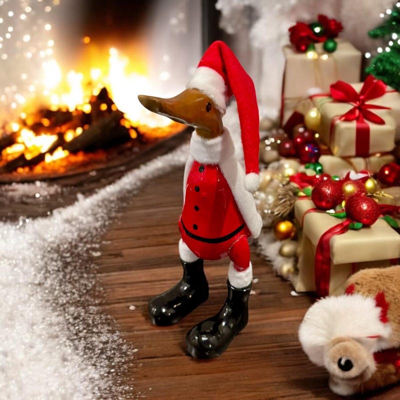 Santa Hat for Wood Duck - Etsy UK