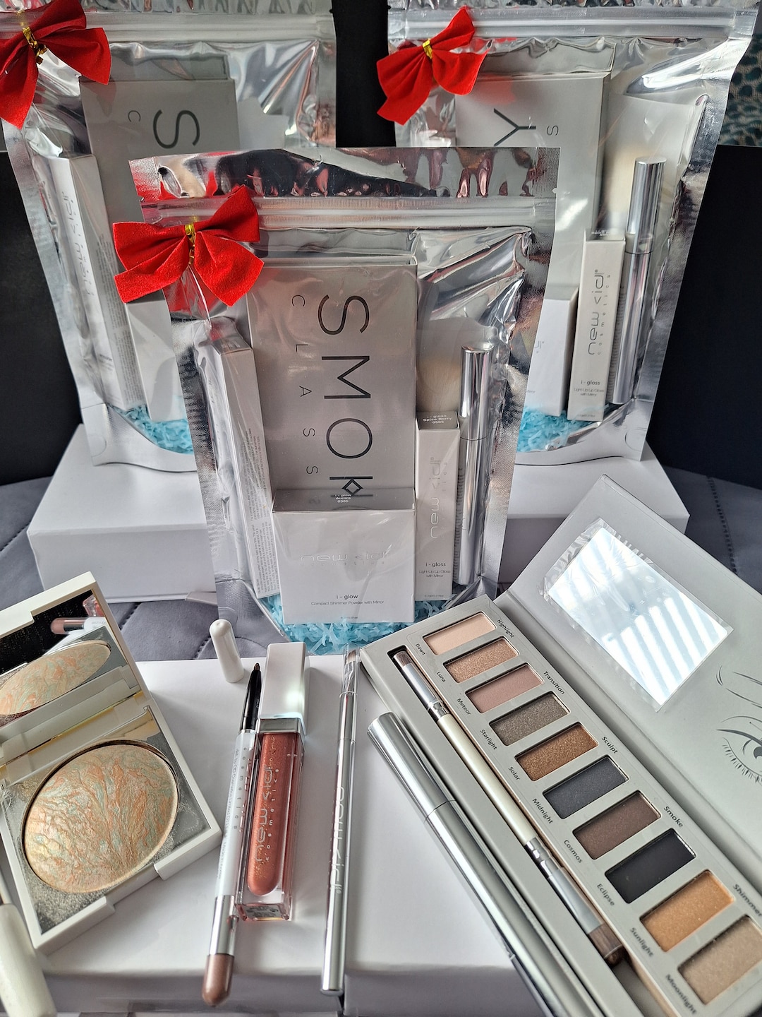 New Cid Cosmetics 7 Piece Gift Set,christmas,birthday Gloss Gloss Eye ...