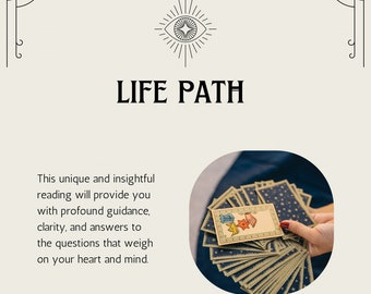 Life Path Tarot Reading - Etsy