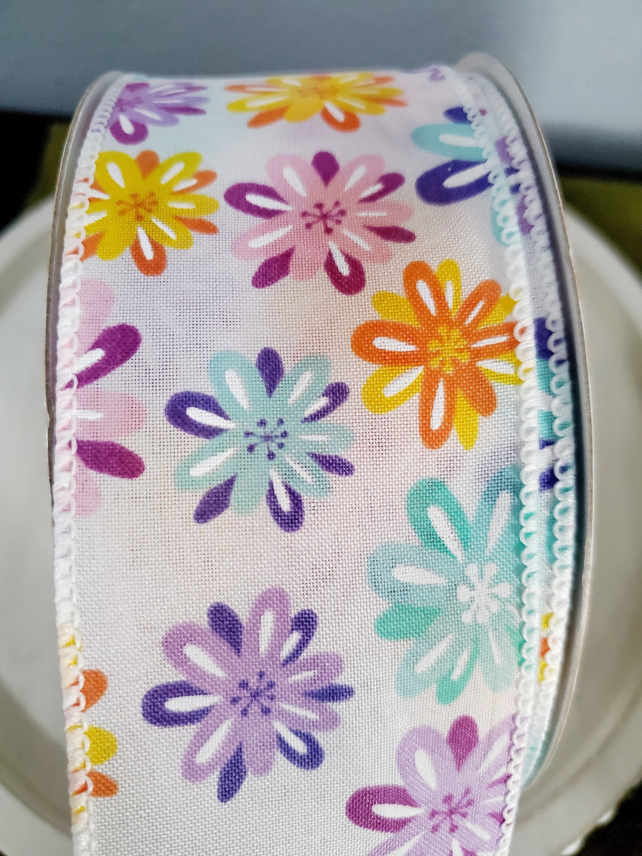 Spring Summer Wired Ribbon, Premium Ribbon Bundles, Wreath Ribbon Kits ...