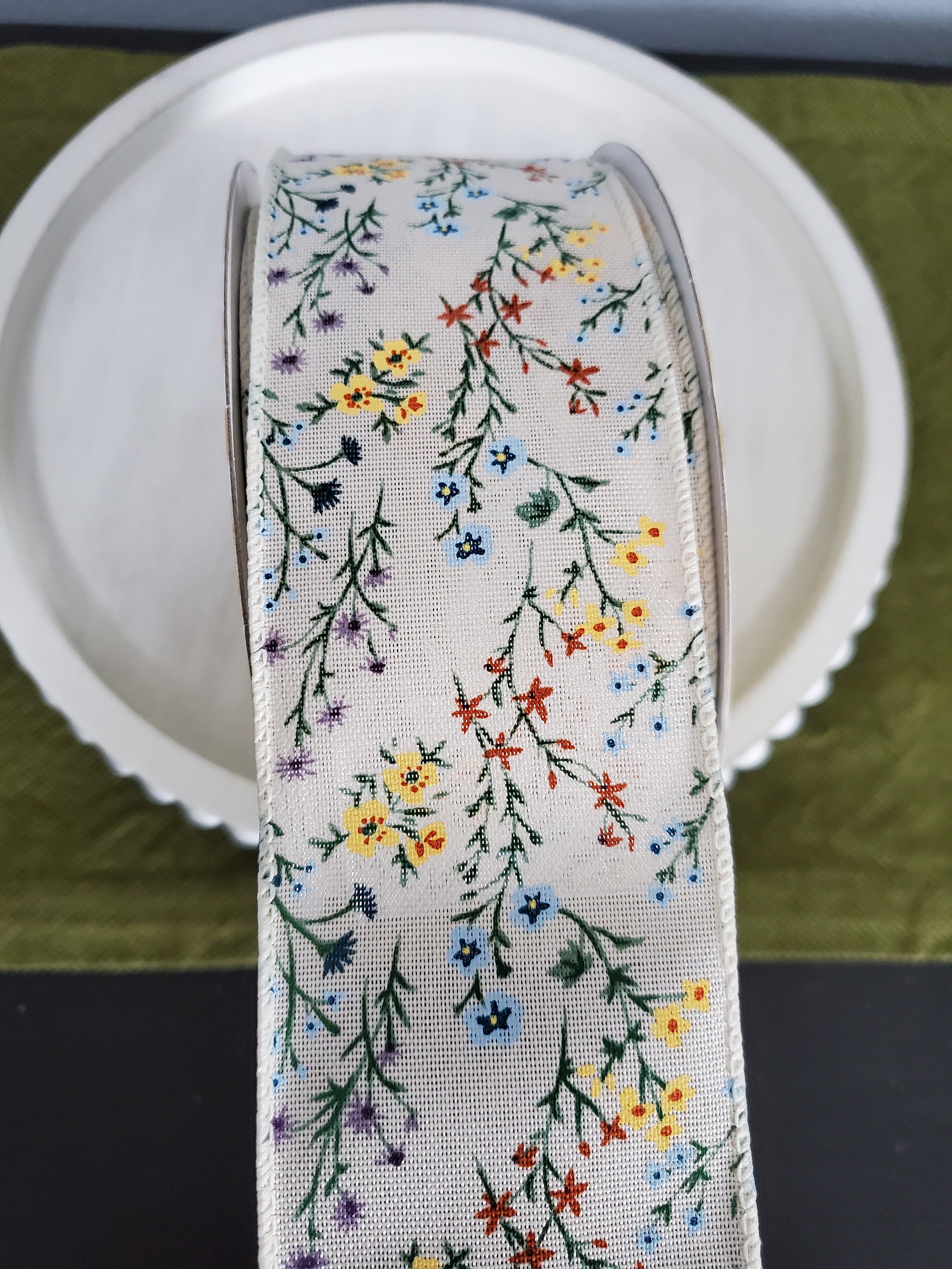 Spring Summer Wired Ribbon, Premium Ribbon Bundles, Wreath Ribbon Kits ...