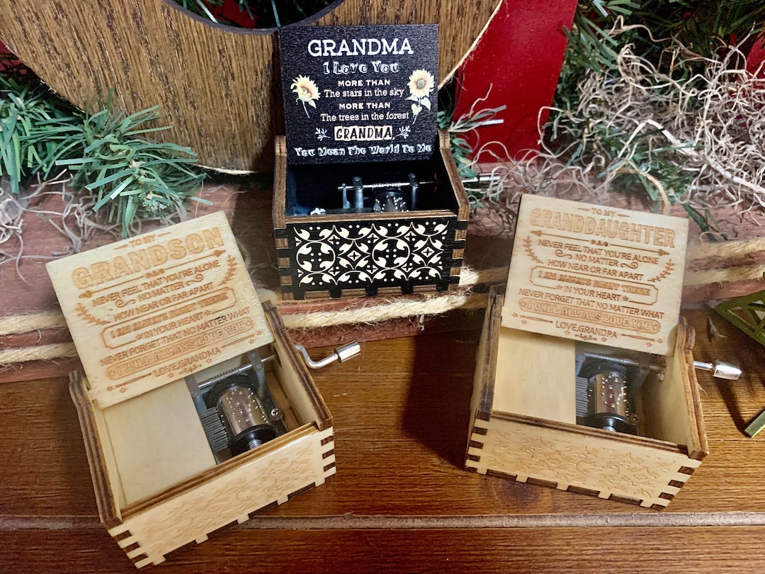 You Are My Sunshine Music Box Grandma Music Box Grandson Music Box ...