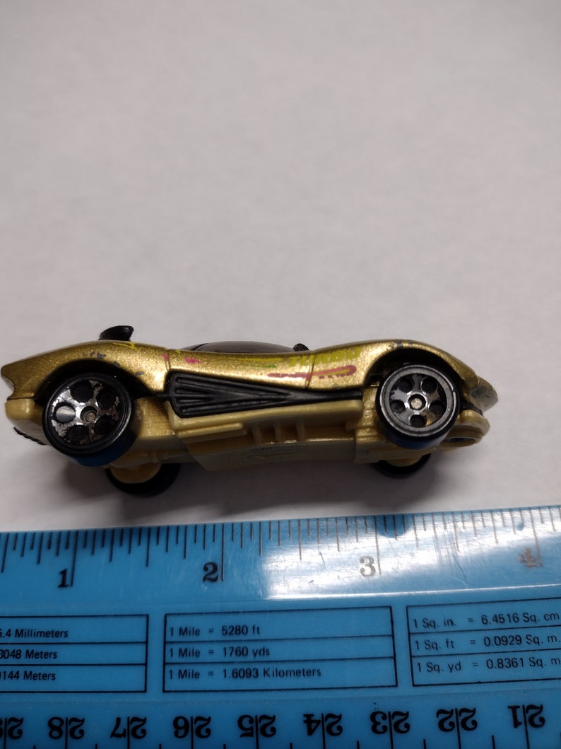 Hot Wheels Gold 1991 Turbo Bubble Top Thailand Used - Etsy