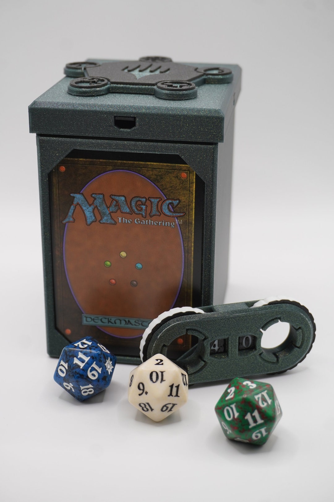 Mechanical Lock Commander Deck Box - Etsy