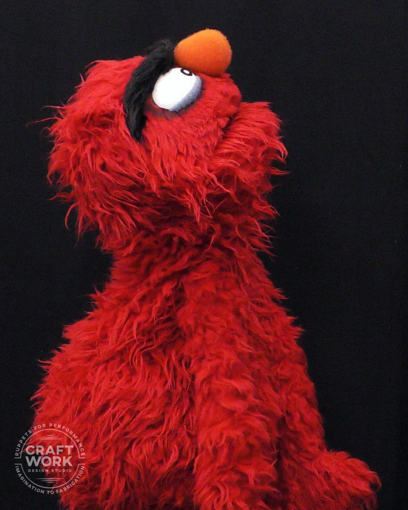 Mad Red Monster Professional Puppet - Etsy