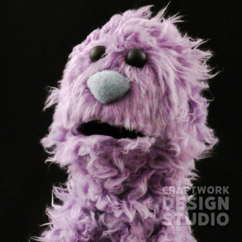 Purple Monster Professional Puppet - Etsy