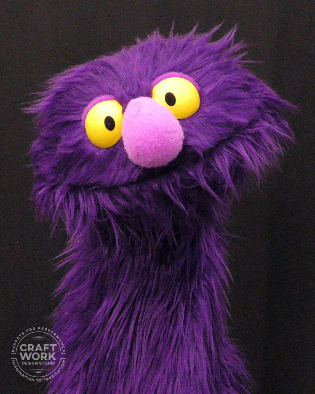 Purple Monster Professional Sack Puppet - Etsy
