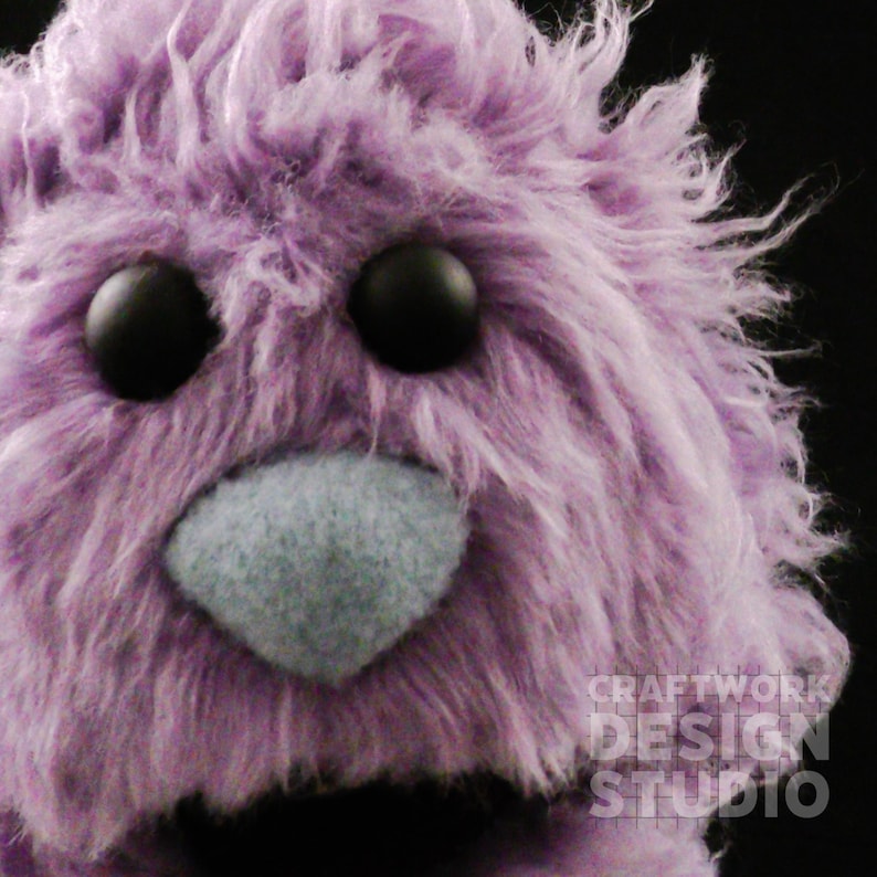 Purple Monster Professional Puppet - Etsy