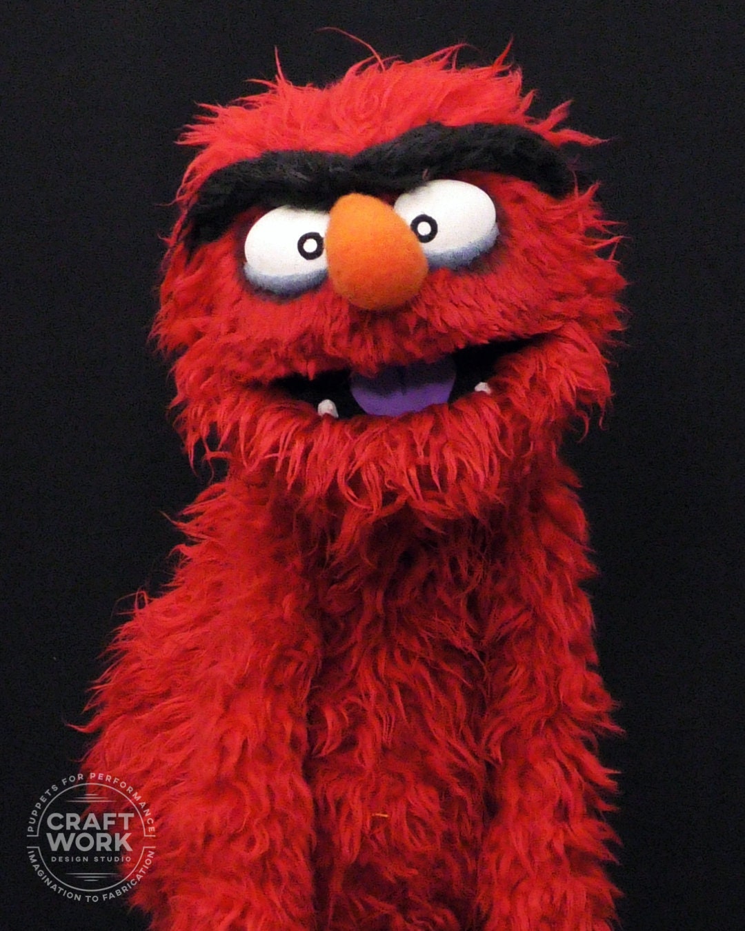 Mad Red Monster Professional Puppet - Etsy