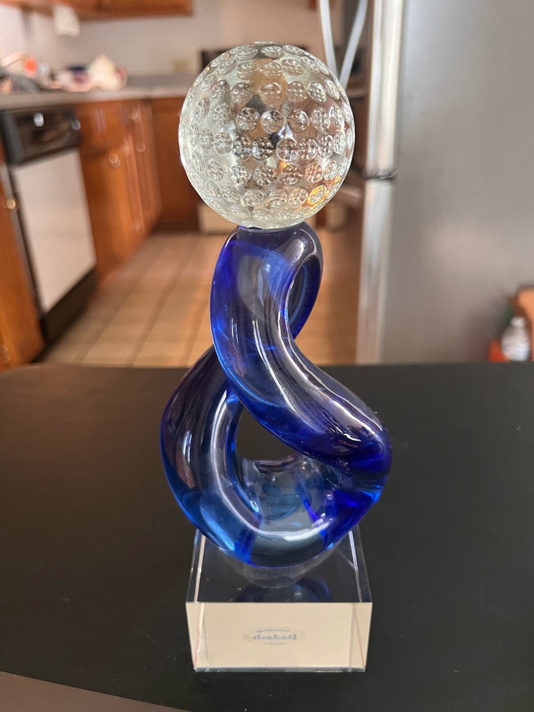Glass Golf Trophy - Etsy