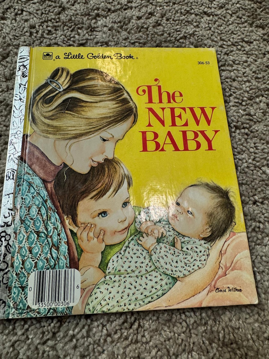 The New Baby - A Classic Little Golden Book - Etsy
