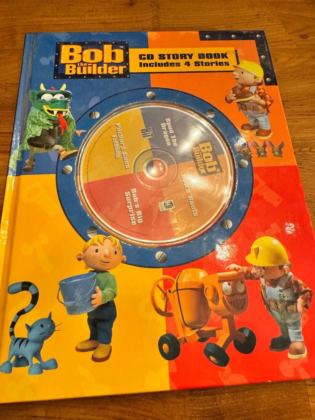 Nick Jr Bob the Builder CD Story Book 4 Favorite Classic Stories ...
