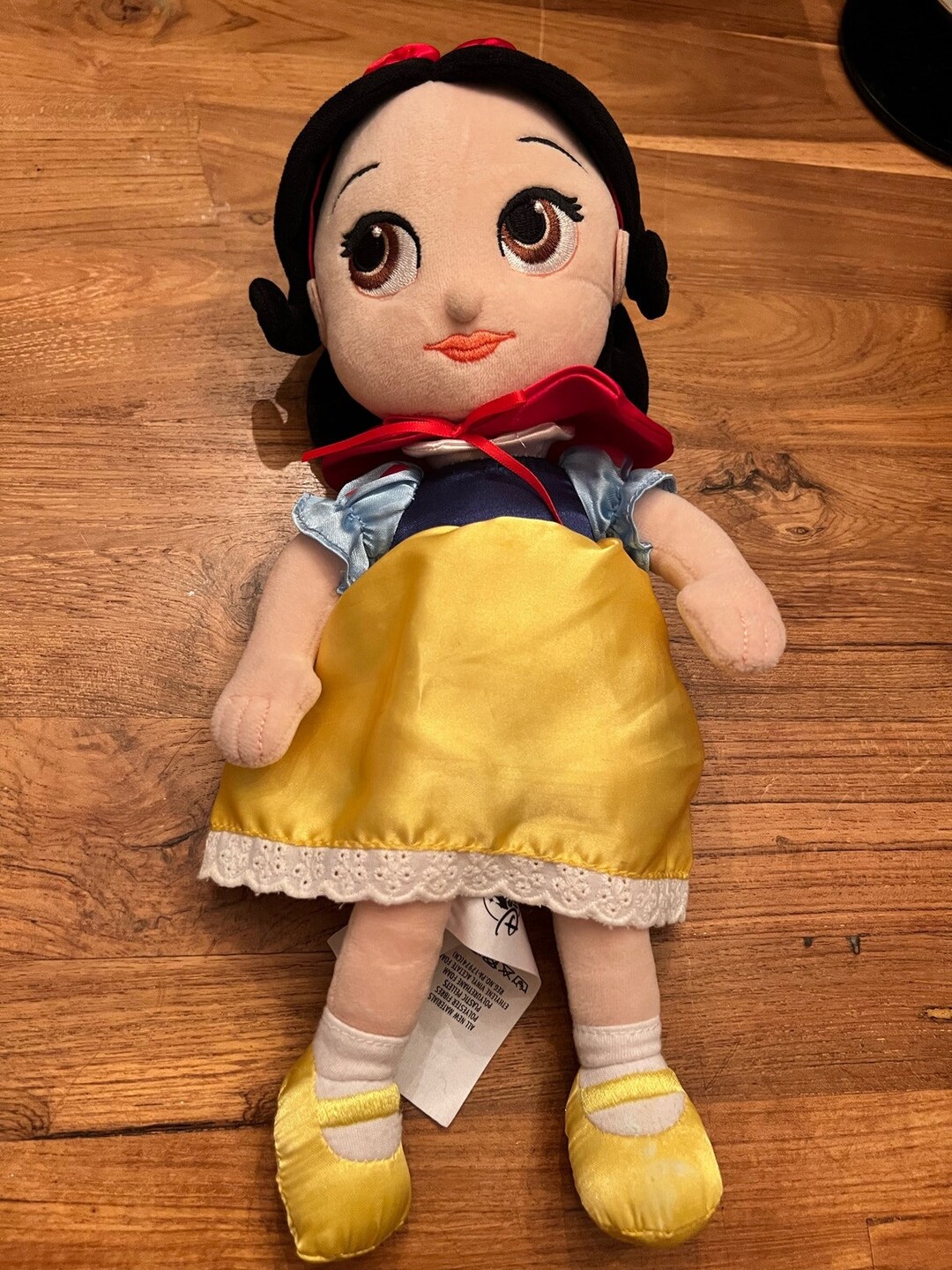Disney Store Princess Snow White Plush Bean Bag Stuffed 13 Young Snow ...