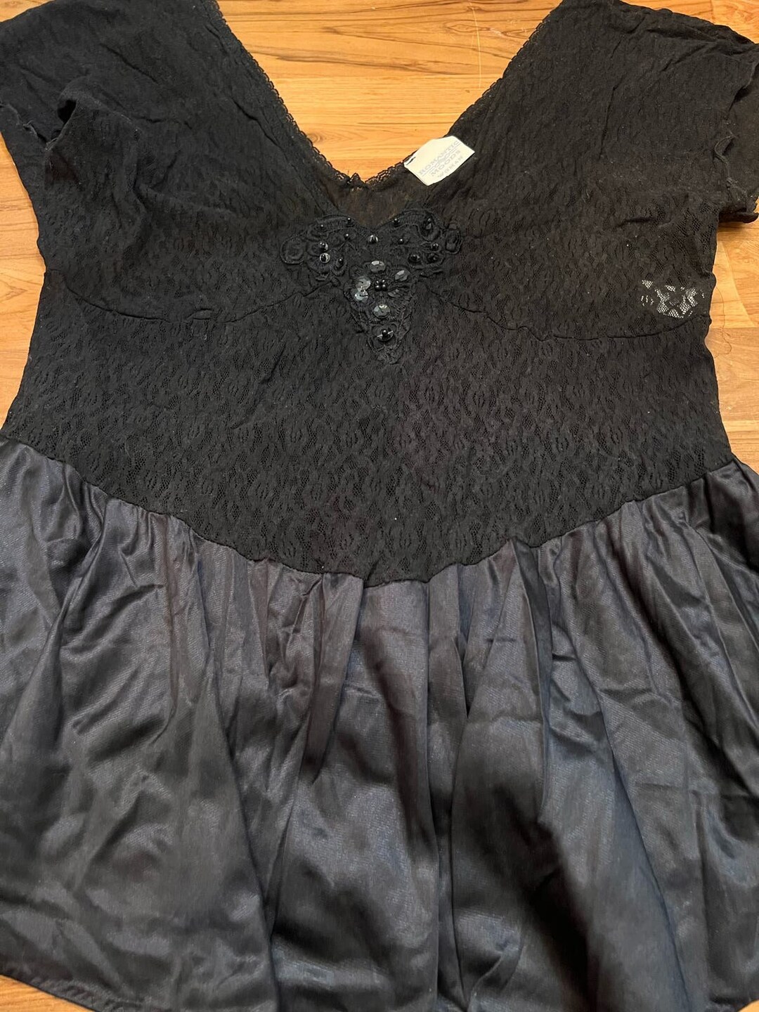 Vintage Adonna Negligee Teddy - Etsy