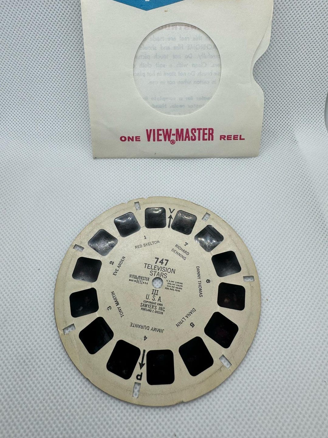 Viewmaster Television Stars RARE REEL - Etsy