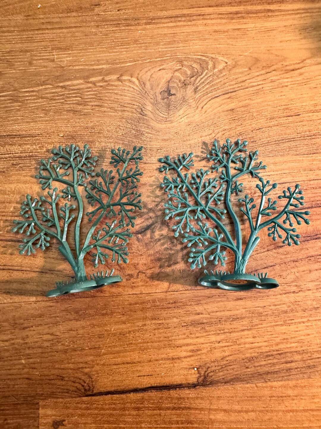 Vintage Toy "green Plastic Trees" in Very Good Condition. - Etsy