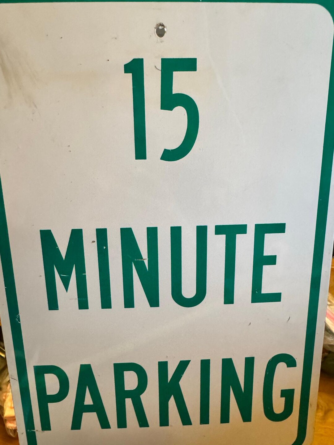 15 Minute Parking Sign 12" X 18" Heavy Gauge Aluminum Sign - Etsy
