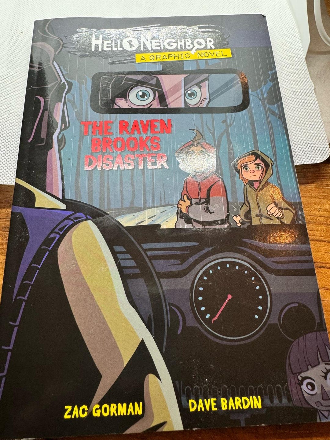 The Hello Neighbor: Graphic Novel the Raven Brooks Disaster by Zac ...