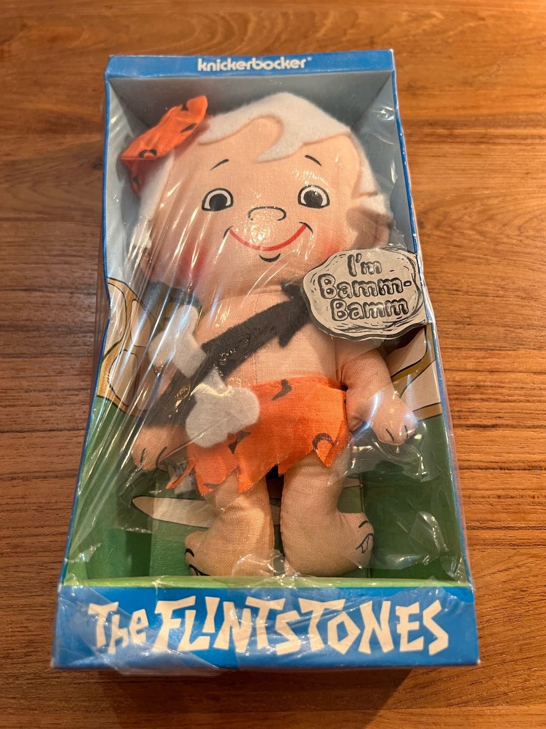 Vintage 70's 1972 Knickerbocker Flintstones Bam Bam Mini Rag Doll - Etsy
