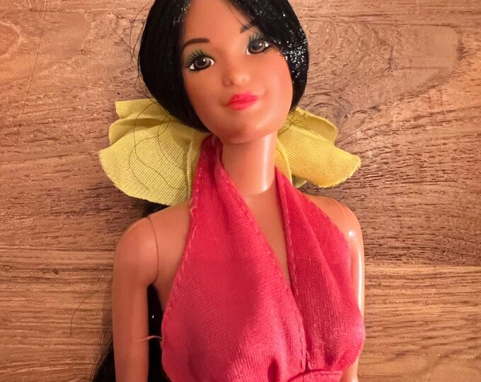 Tropical Miko Barbie Doll's Island Friend 1985 Mattel No. 2056 With ...
