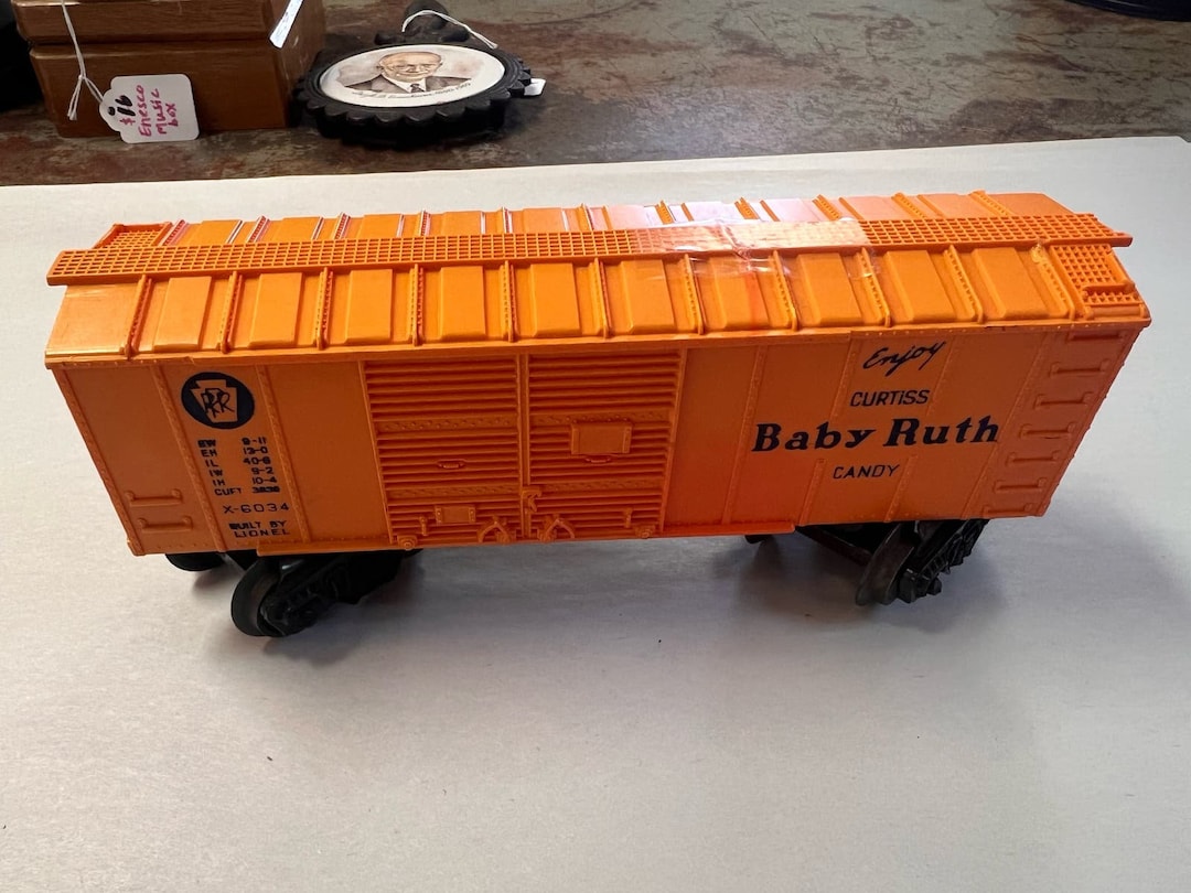 Vintage Lionel O Gauge X1004 BABY RUTH Train Boxcar Box Car - Etsy