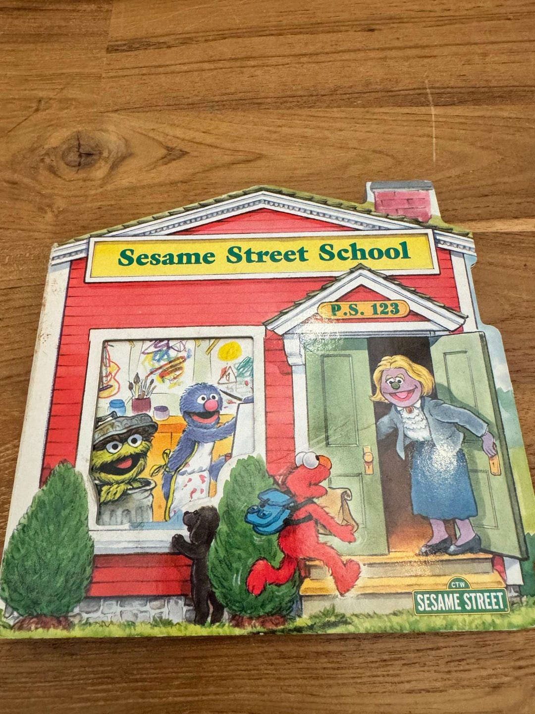 Sesame Street School (elmo's Neighborhood) by Susan Hood 1998 - Etsy