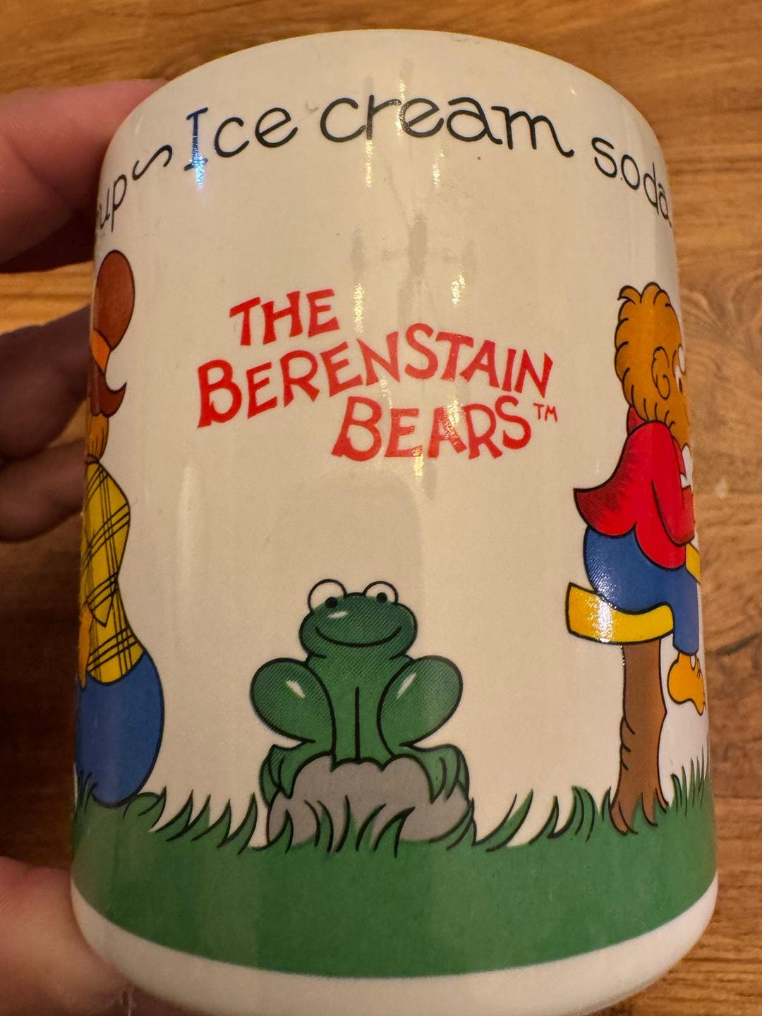 Vintage 1987 the Berenstain Bears Ceramic Coffee Mug Cup Milk Soup Ice ...