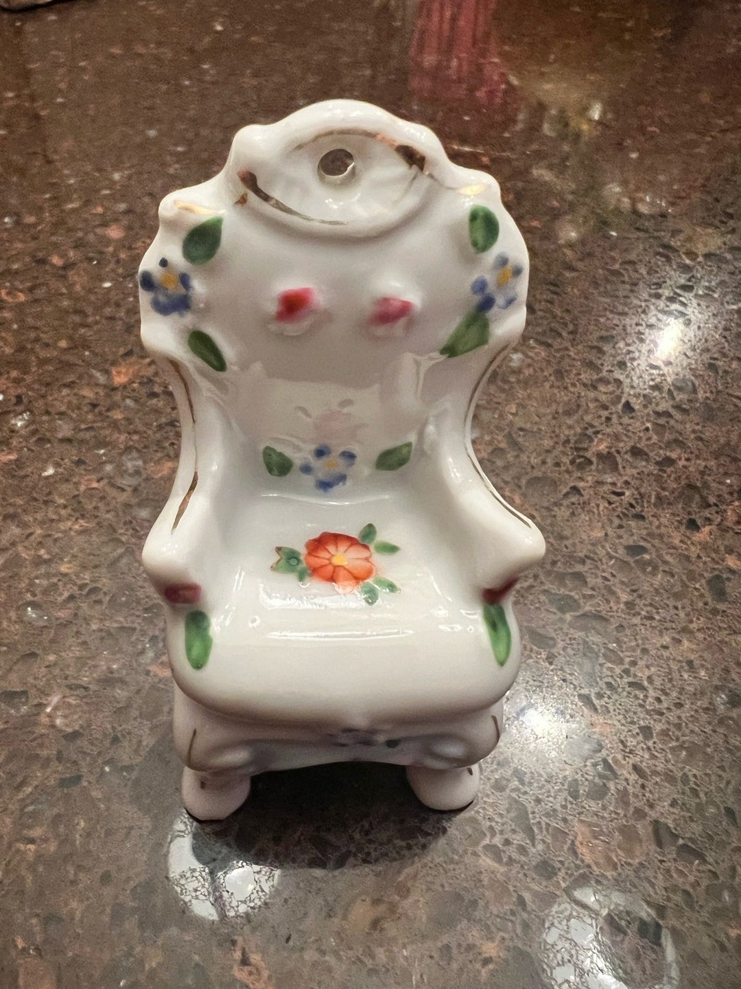 Occupied Japan Porcelain Chair - Etsy