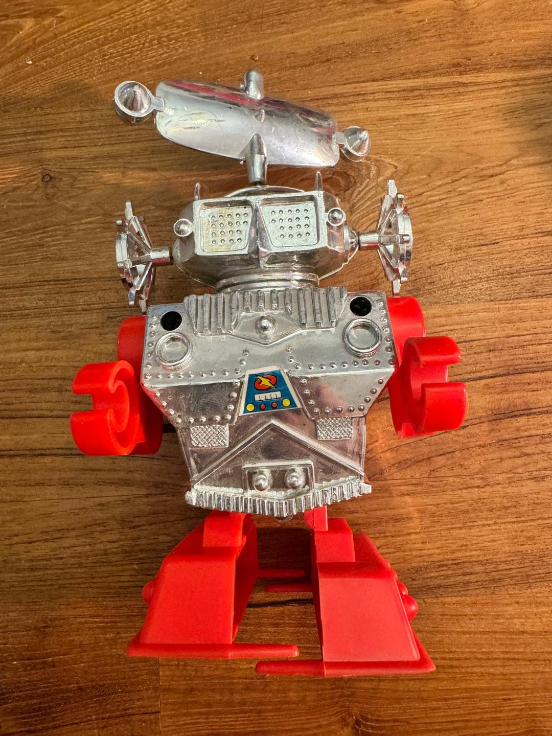 Vintage Plastic Wind-up Robot - Hong Kong - Etsy