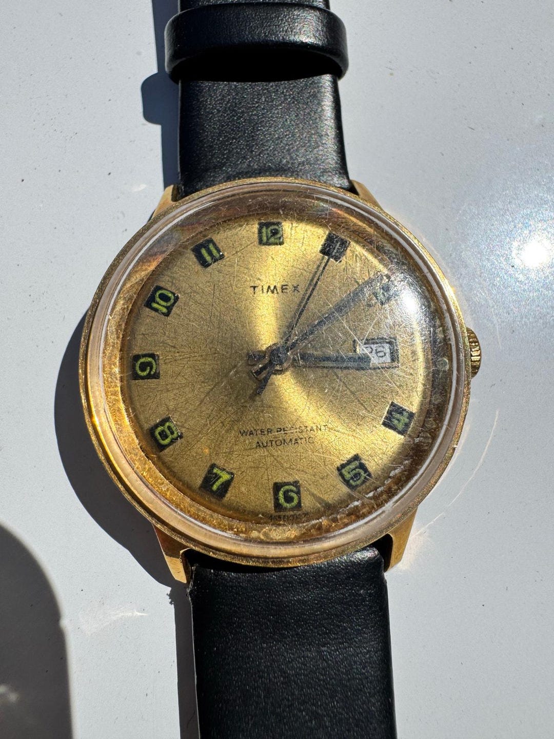 Vintage Mens Timex Automatic Wrist Watch - Etsy