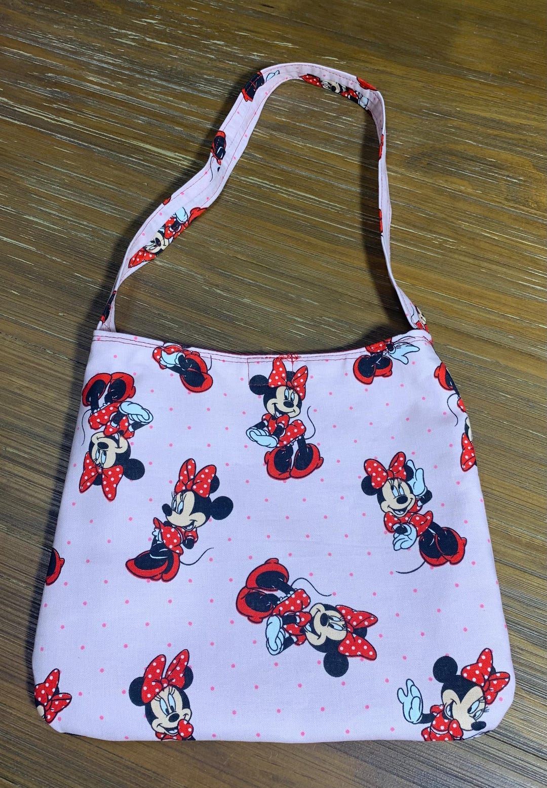 Children's Minnie Mouse Themed Shoulder Bag - Etsy