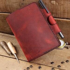 Personalized Leather Notebook Cover: Add a Touch of Elegance to Your ...