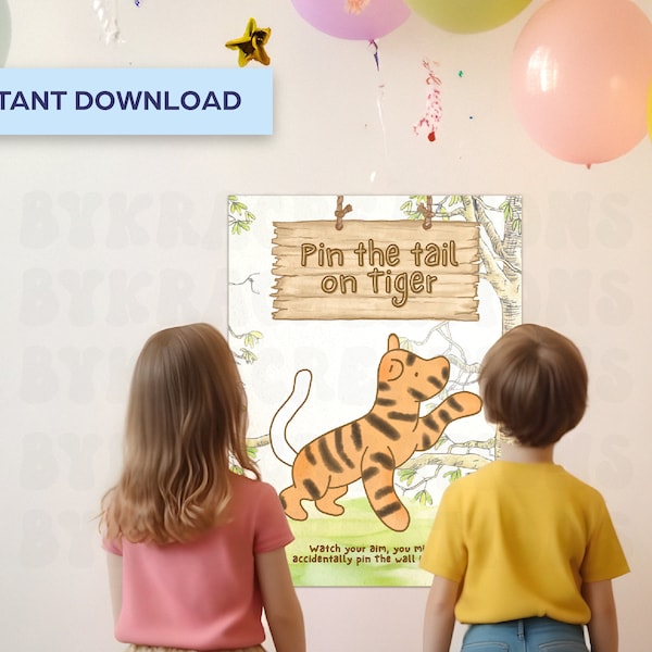 Pin the Tail On - Etsy