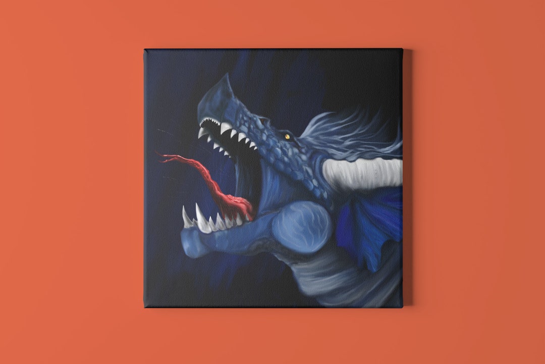 Dragon Digital Drawing, Original Digital Art PNG, Download and Print ...