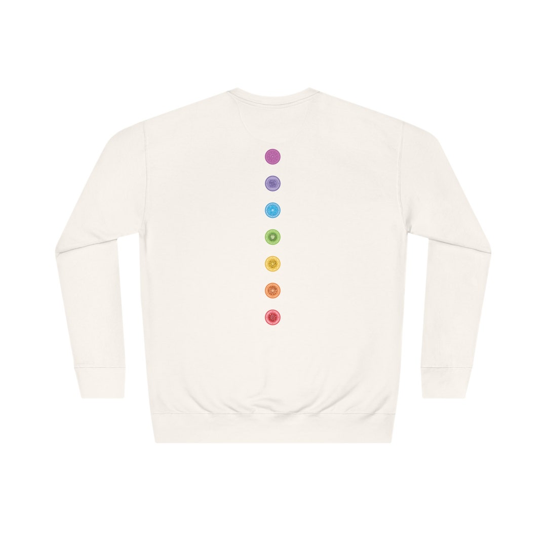 Flower of Life & Chakra Solfeggio Cymatics Unisex Crew - Etsy