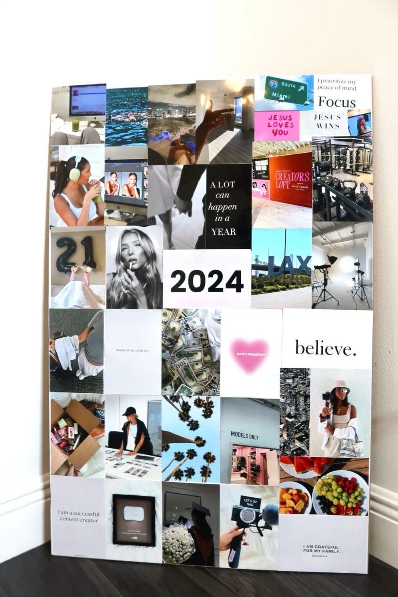 Customized Vision Boards - Etsy